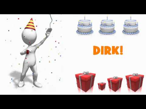 HAPPY BIRTHDAY DIRK! - YouTube