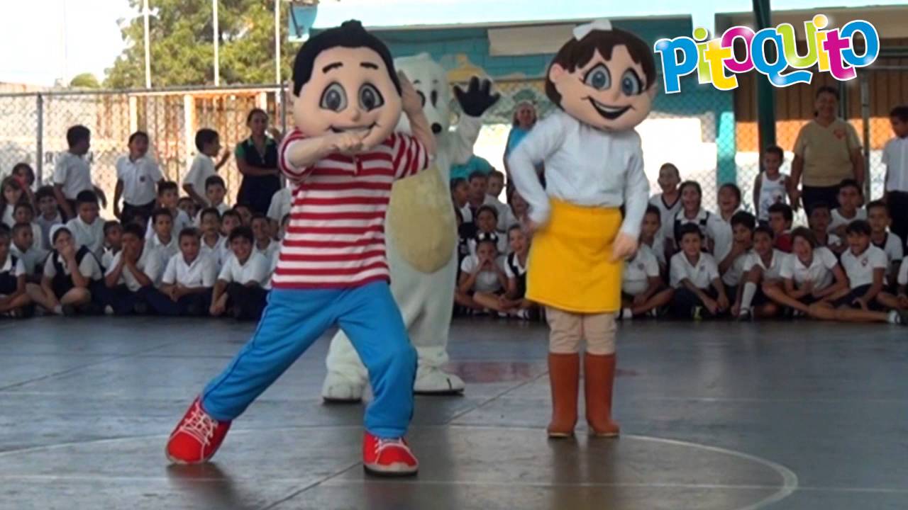 Pitoquito y sus amigos visitaron el colegio Fe y alegría el Manzanillo ...