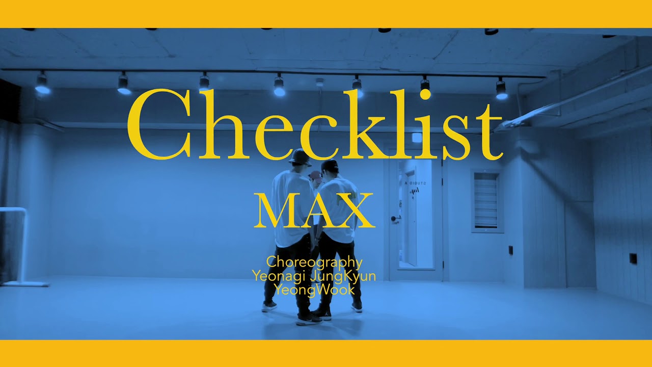 MAX - Checklist / choreography dance - YouTube