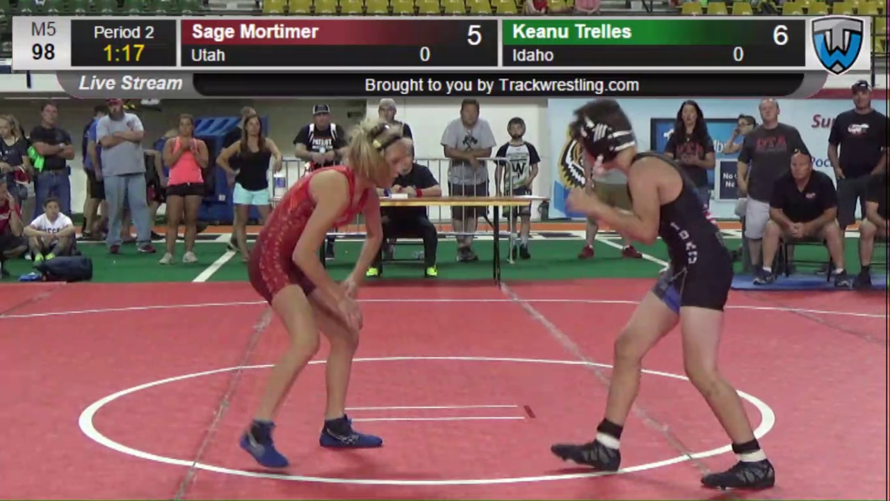 2449 Schoolboy 98 Sage Mortimer Utah vs Keanu Trelles Idaho 8426308104 ...
