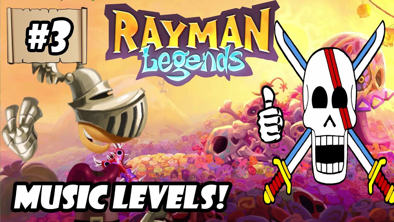 Rayman Legends Bonus w/ Noby - EP3 - Music Levels!! (Adventure Platform ...