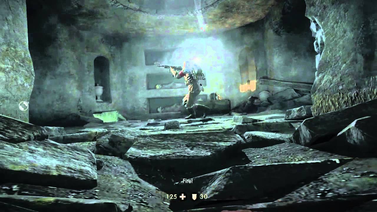 Wolfenstein:The Old Blood enemy A.I - YouTube