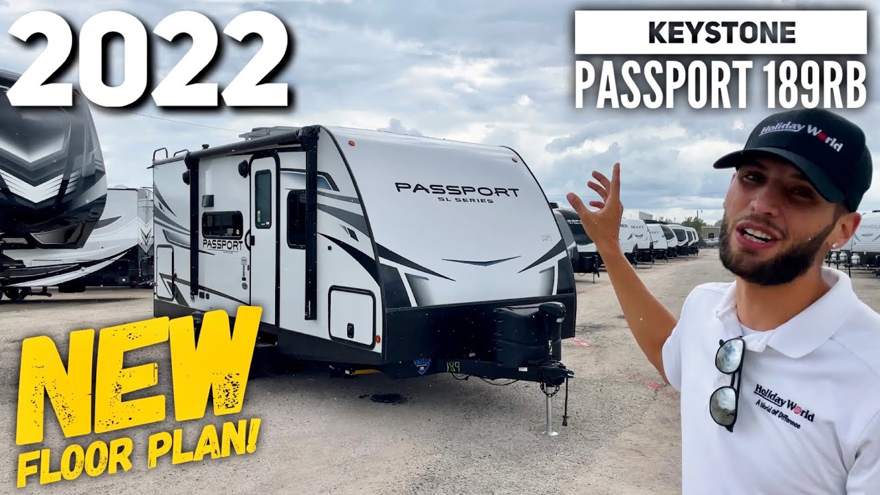 New 2022 Keystone Passport Model | Keystone Passport 189RB - YouTube