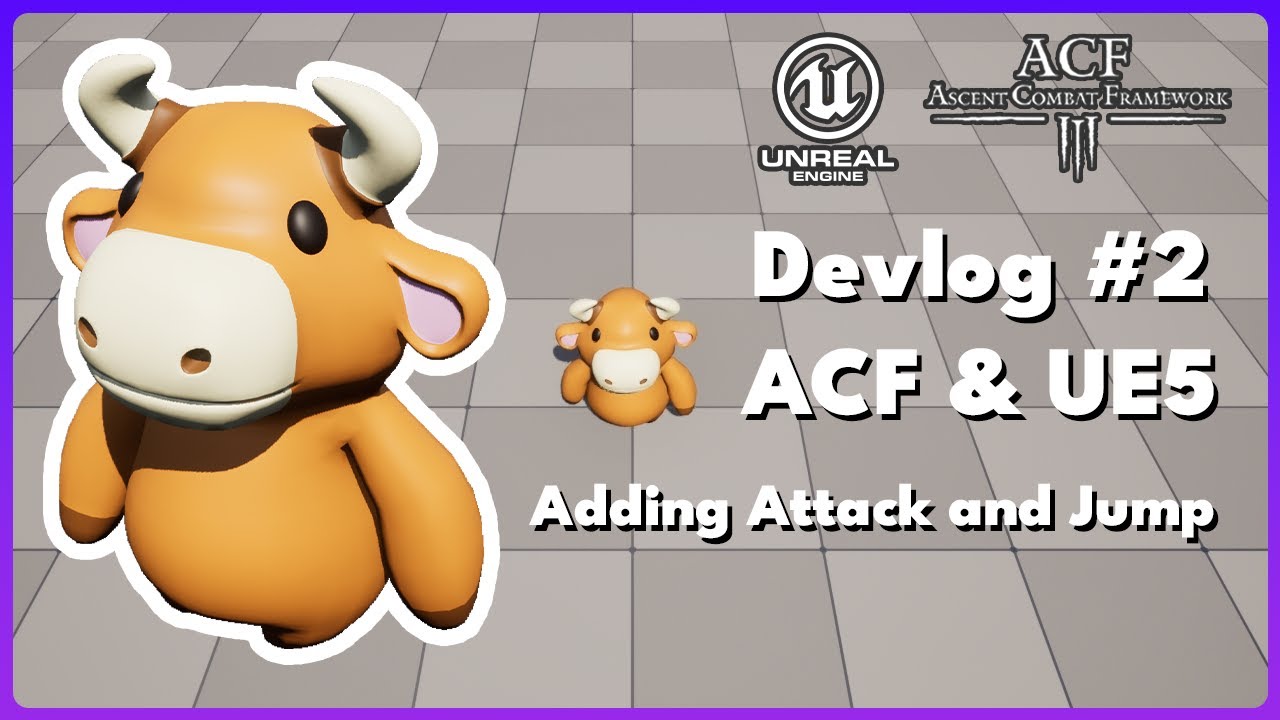 Acf Ue5 Devlog 2 Adding Attack And Jump Youtube 9208