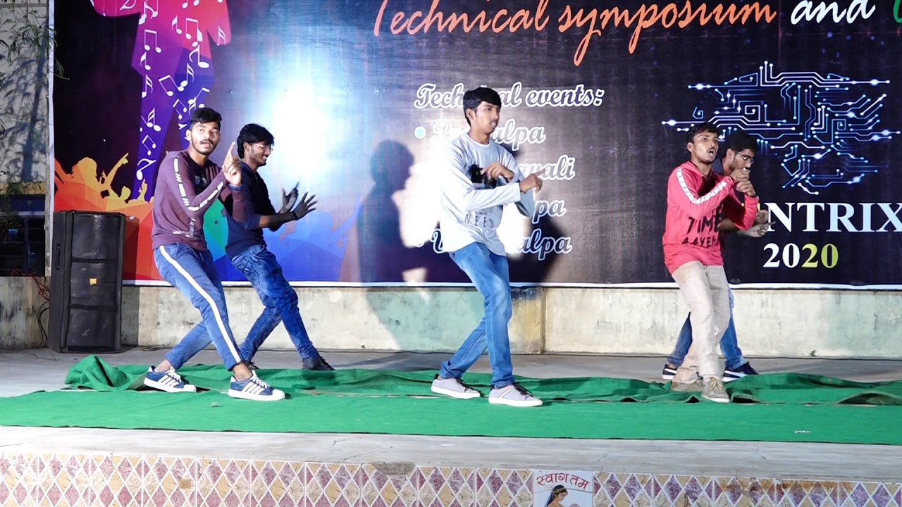 Dance performance by Seshu,Pavan,Guna,Tharun,Siraj, Jaswanth,Shankar ...