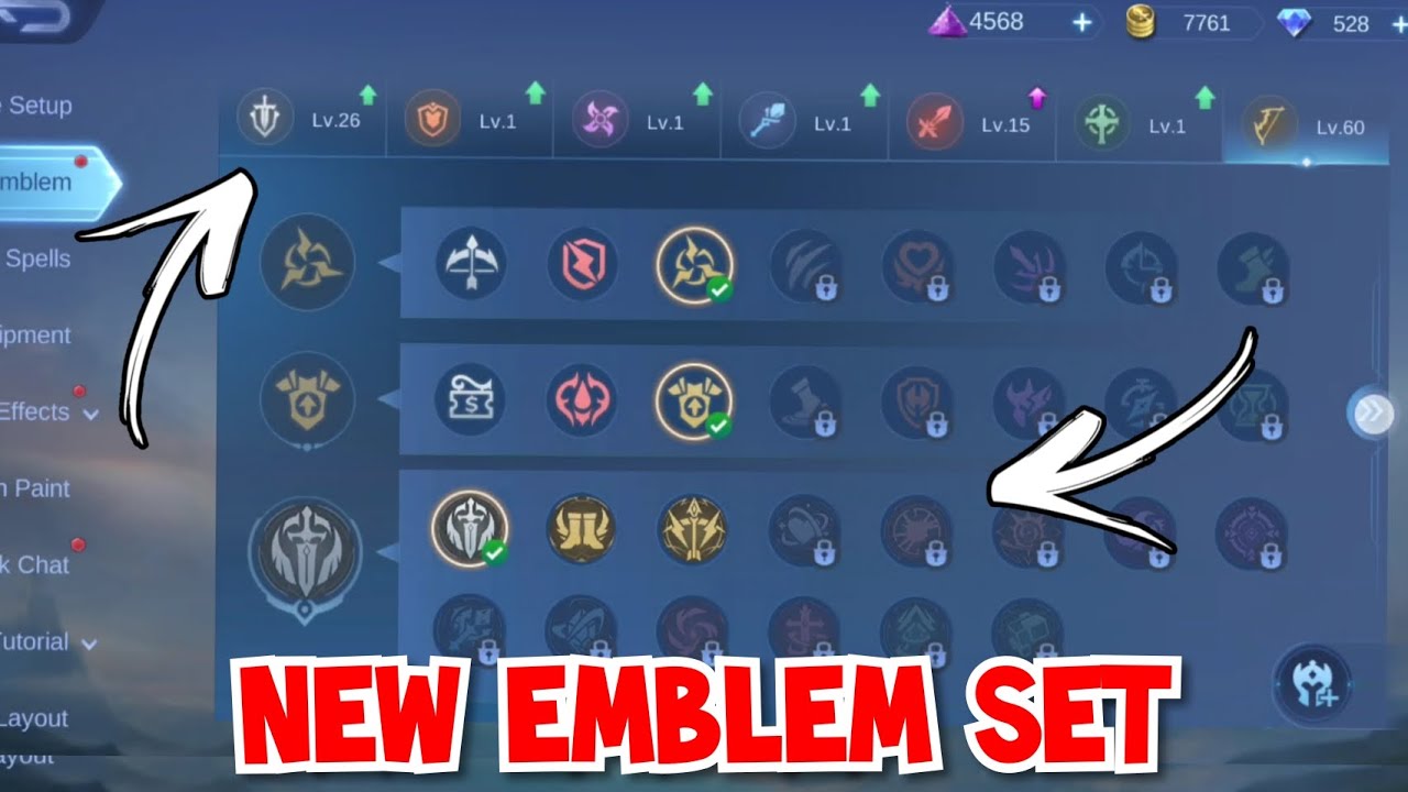 ML New Embelm Set - Must Watch for ML Player! - YouTube