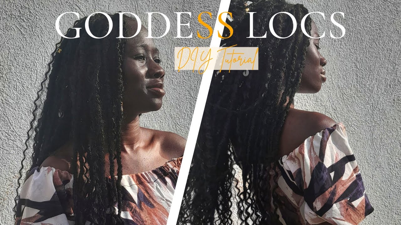 Goddess Faux Locs Installation | DIY Tutorial - YouTube