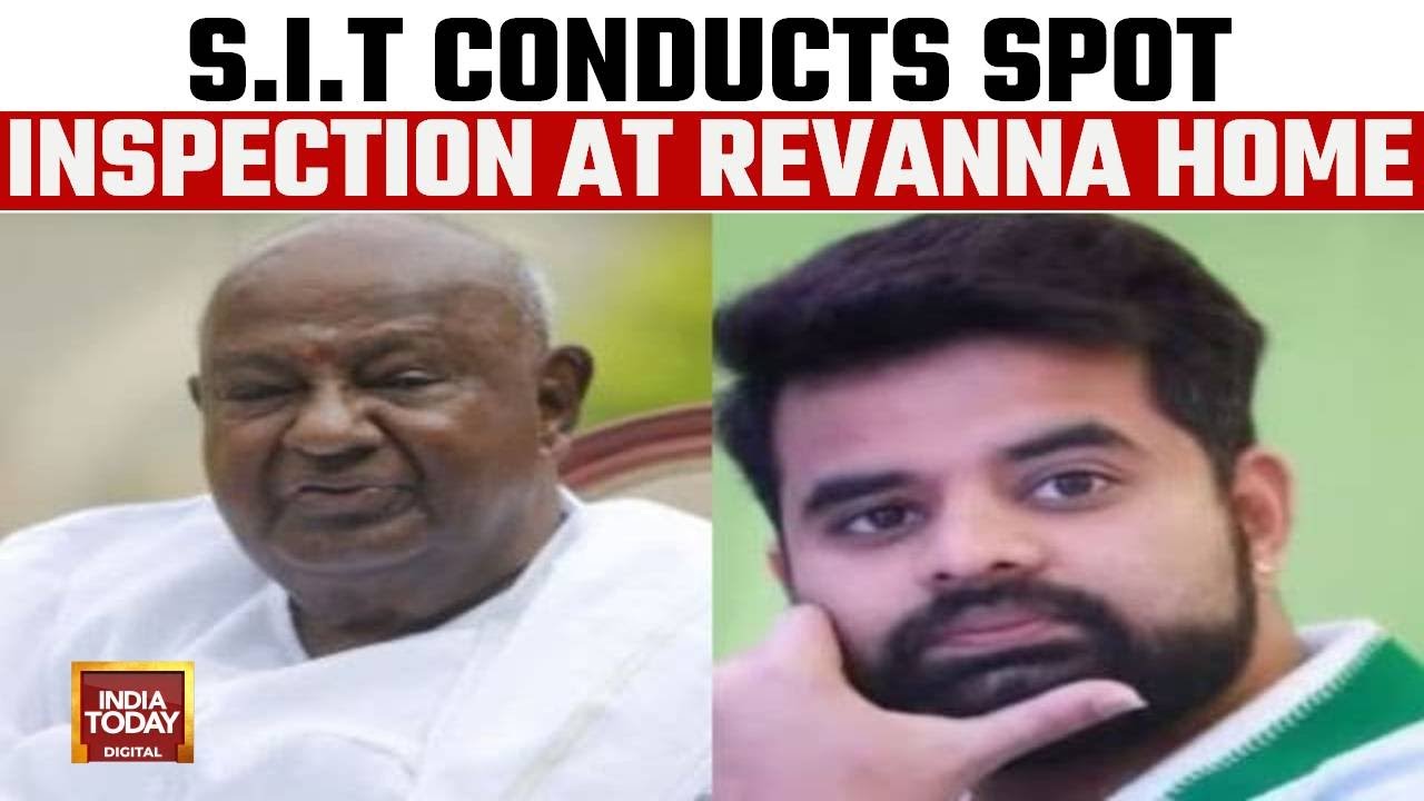 Prajwal Revanna Sex Scandal | S.I.T Visits Residence Of H.D. Revanna ...