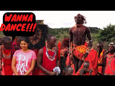 Maasai Jumping Dance Raw Footage | African safari vlog Part-1 | \