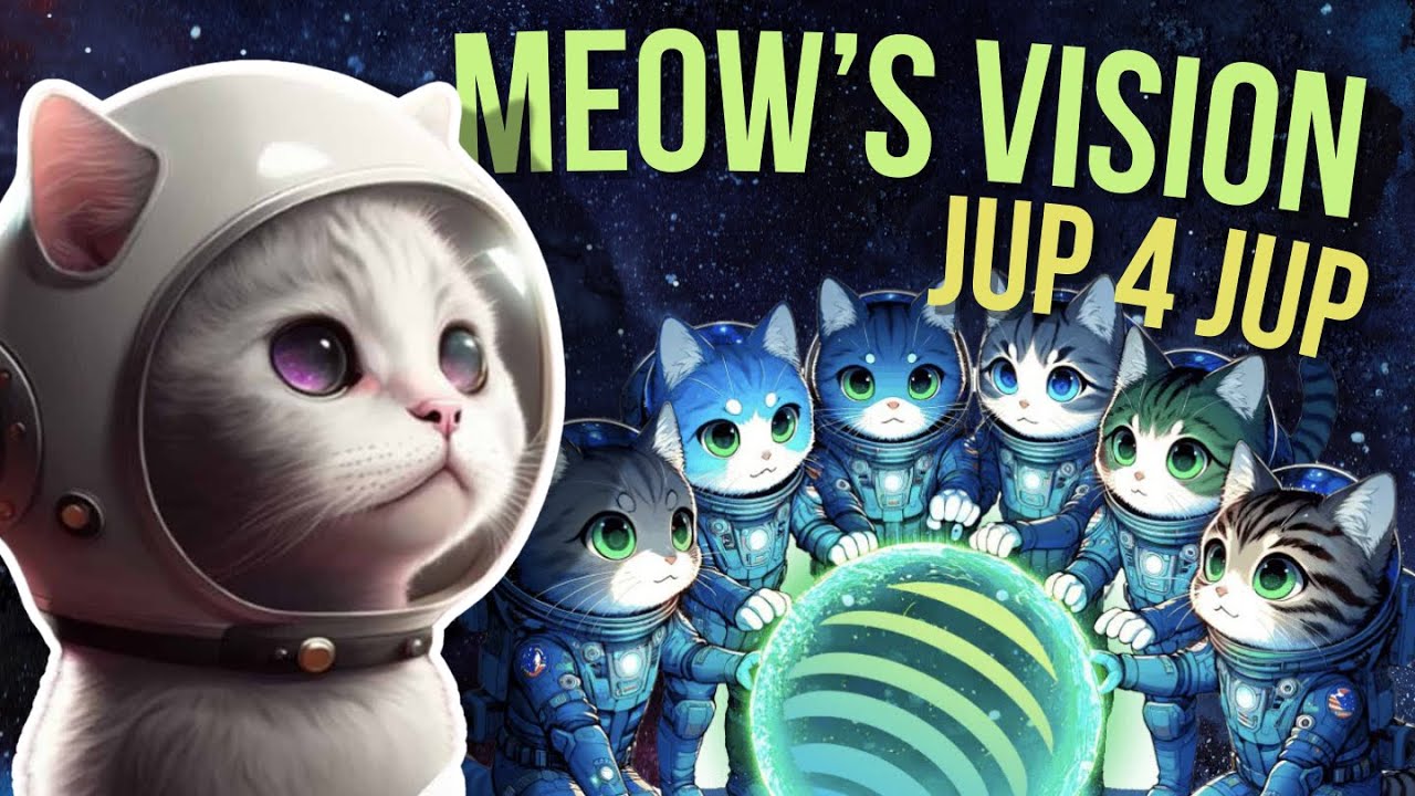 Meow's Vision: Get $JUP into the Hands of the Community! - YouTube
