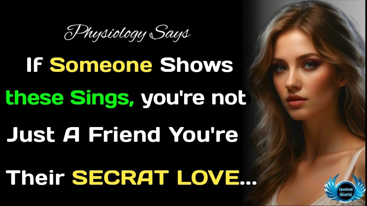 6 Hidden Signs They Secretly See You as More Than a Friend - YouTube