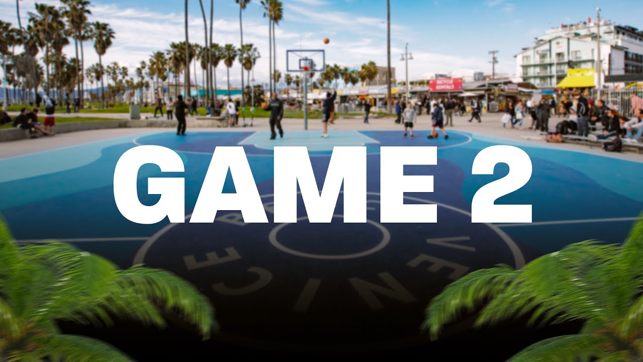 High flying dunker enters the arena - Venice Basketball League - Game 2 ...