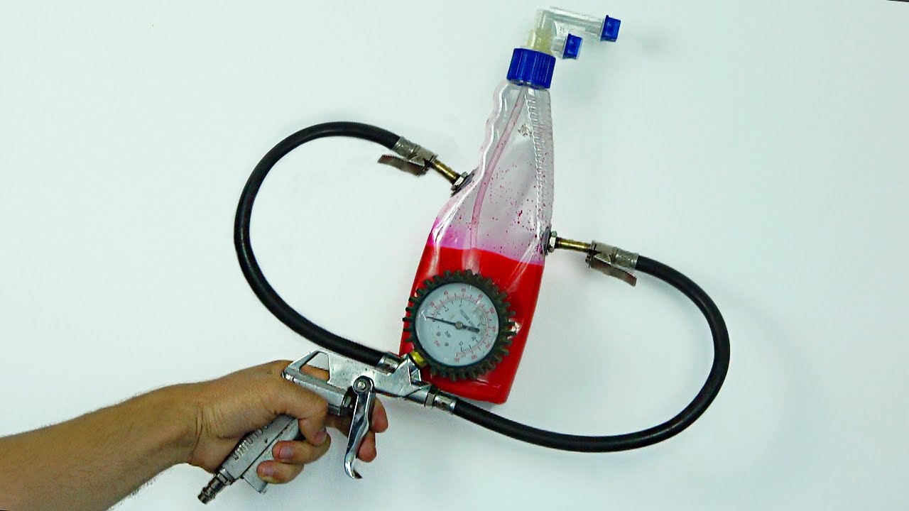 How to make a device out of chemistry bottles - YouTube