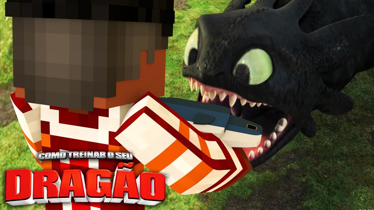Minecraft: O FÚRIA DA NOITE ! #02 - ( COMO TREINAR O SEU DRAGÃO ) - YouTube