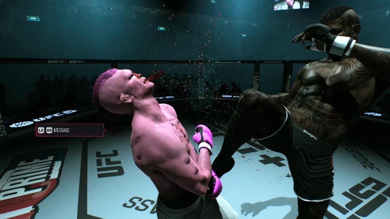 UFC 5 - Goofy eats knee again - YouTube