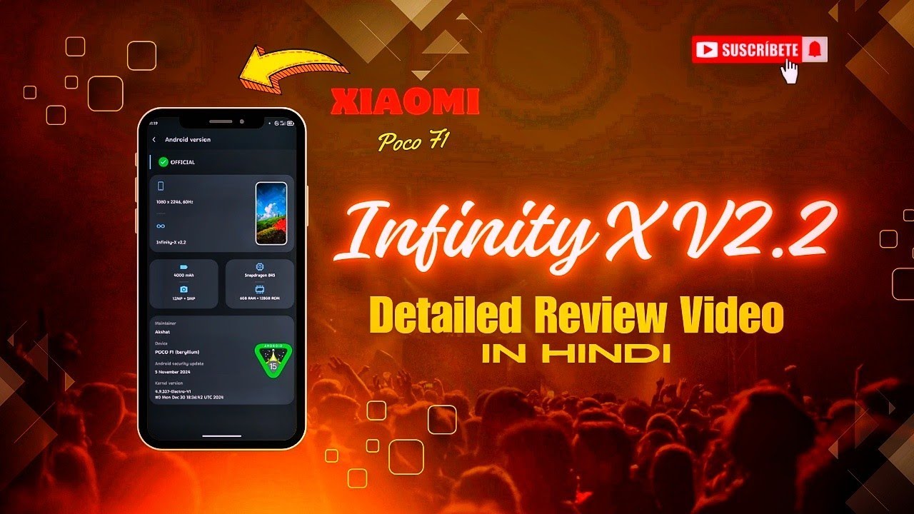 🔥 Poco F1: Infinity X ROM (Android 15) Detailed Review - 2.2 Version 🔥 ...