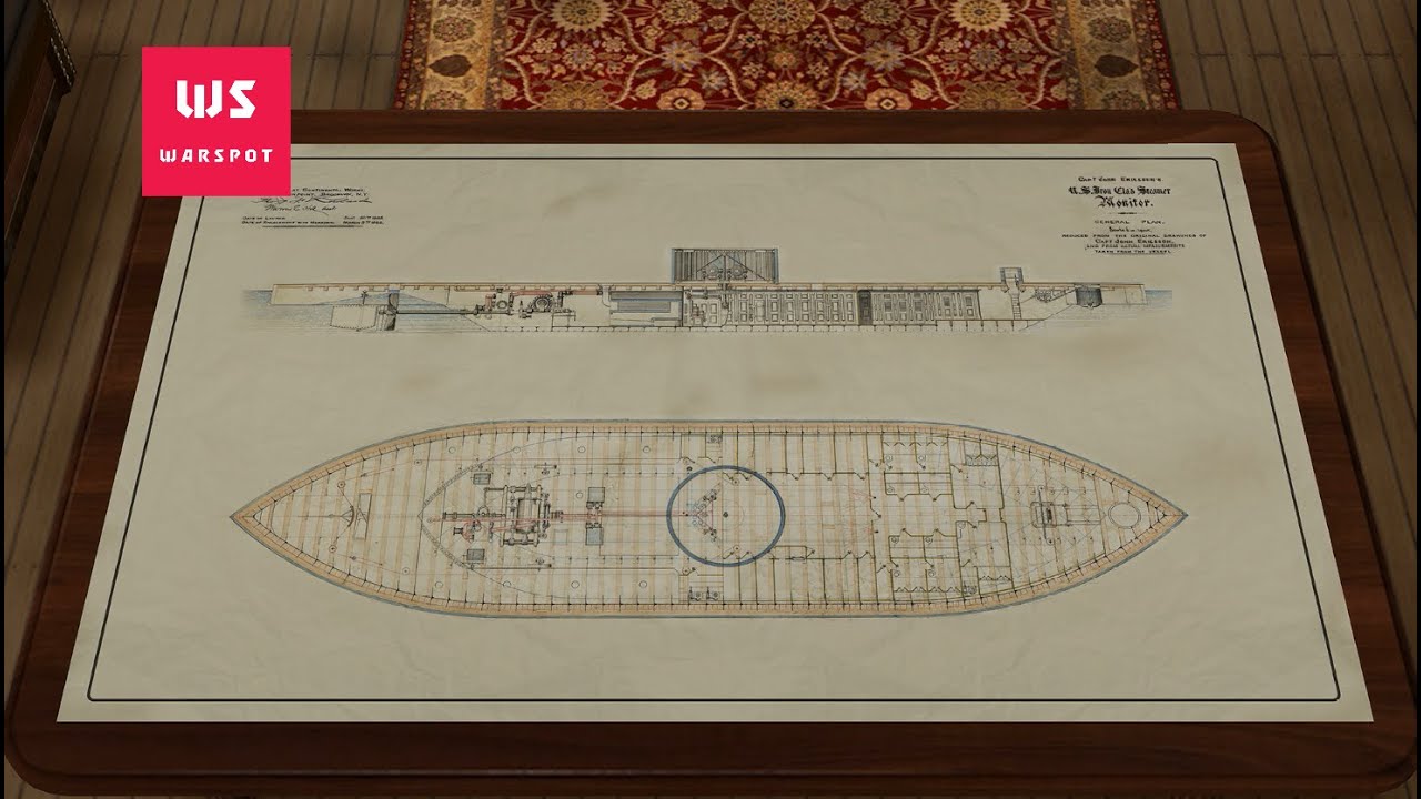 USS Monitor: first of the monitors - YouTube