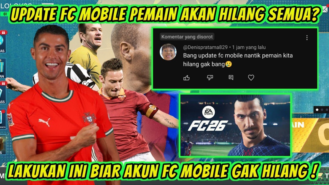KAPAN UPDATE FC MOBILE 26 SEMUA PEMAIN AKAN HILANG | UPDATE FC MOBILE‼️ ...