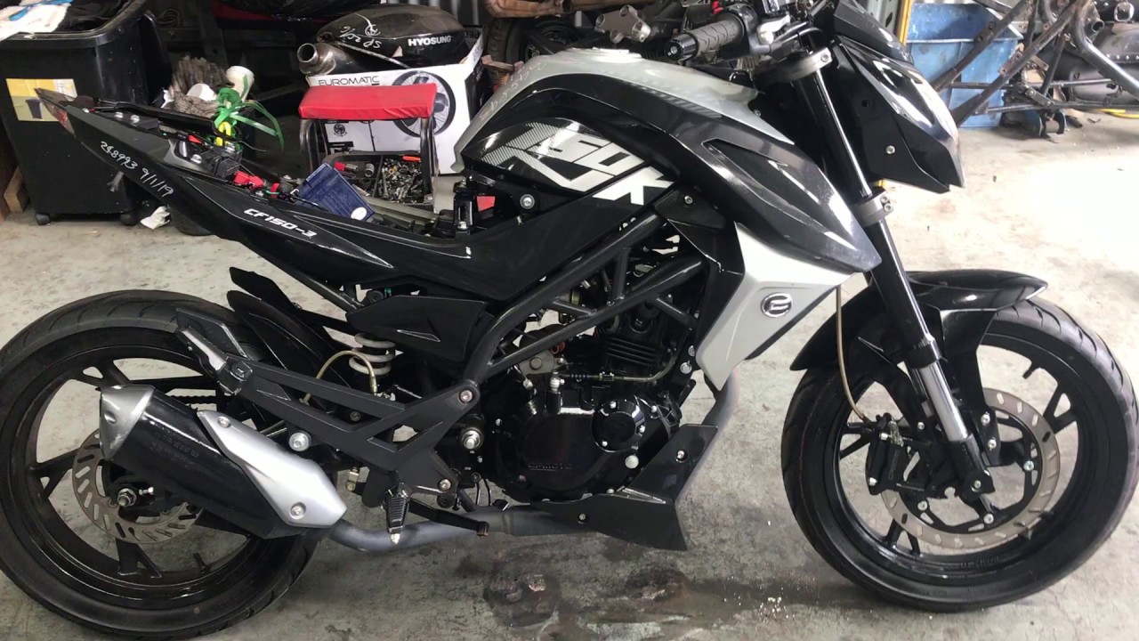 CFMOTO CF150 CF MOTO cf 150 2018 - YouTube