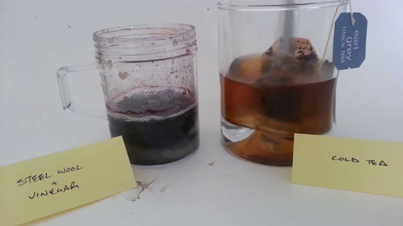 tea staining - YouTube