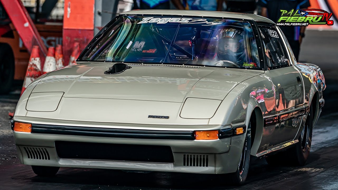 Mazda Rx7 13b All Motor Stick Shift en los 9 segundos | Zagaz Boys ...