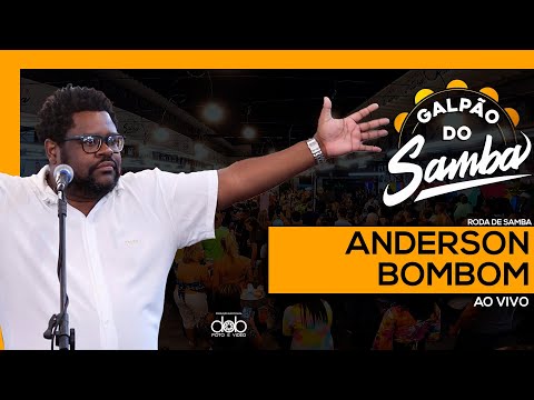 Anderson Bombom  no Galpão do Samba ao vivo
