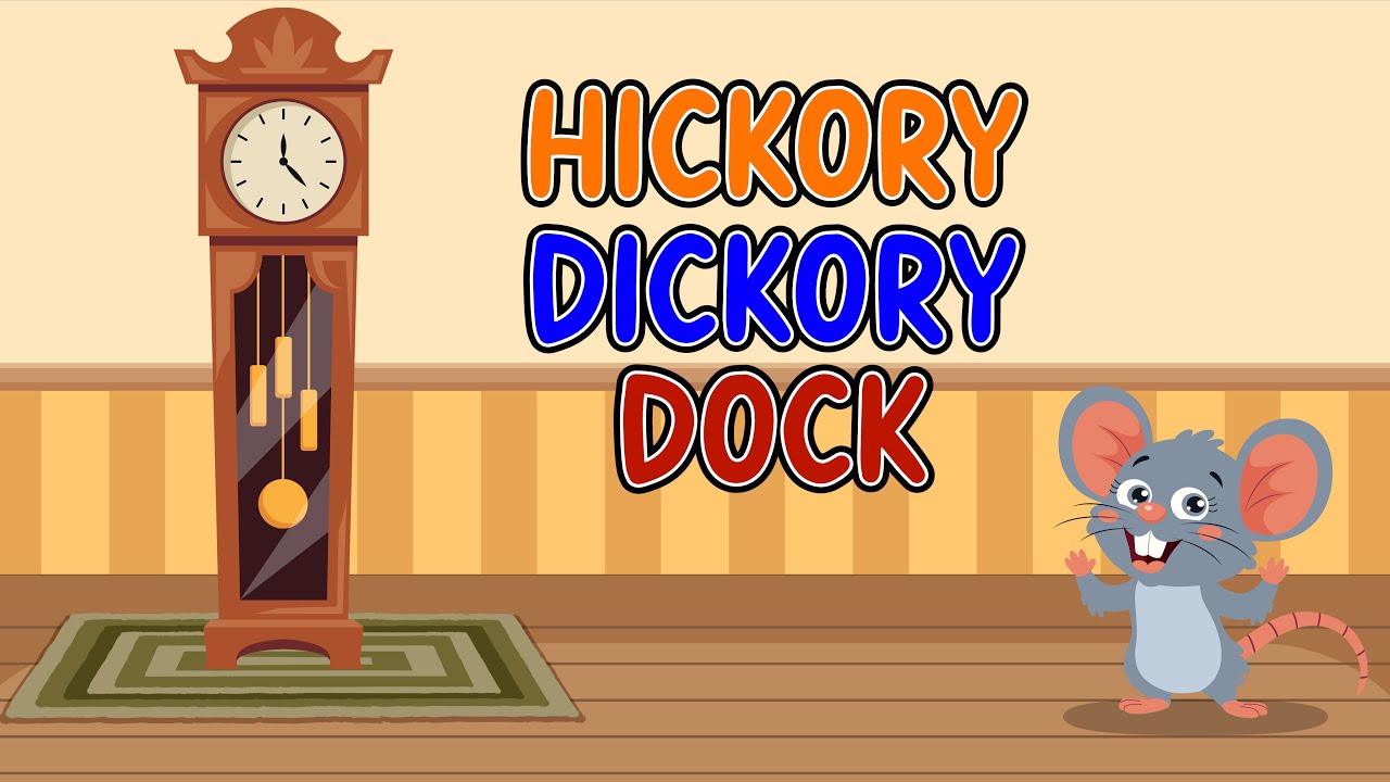 Hickory Dickory Dock | Kids rhymes | TinyTalesWorld - YouTube