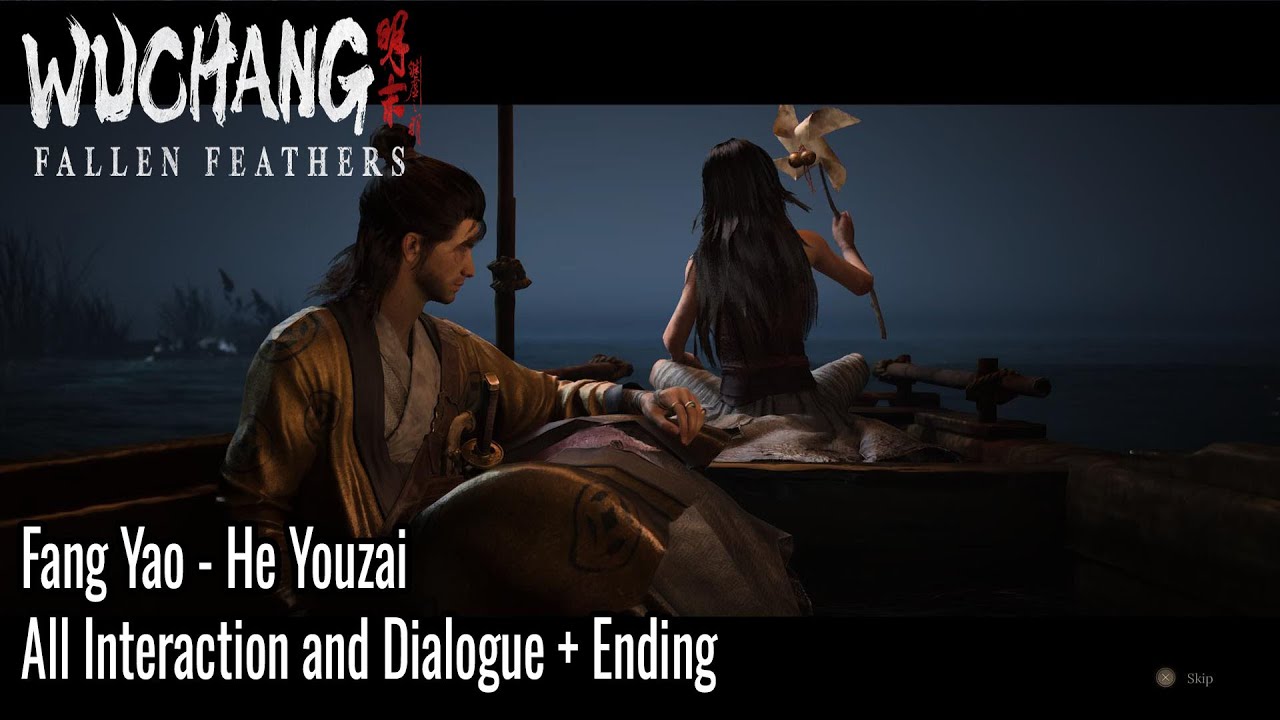 Wuchang Fallen Feathers: Fang Yao + He Youzai All Interaction/Dialogue + Ring of Rebirth ...