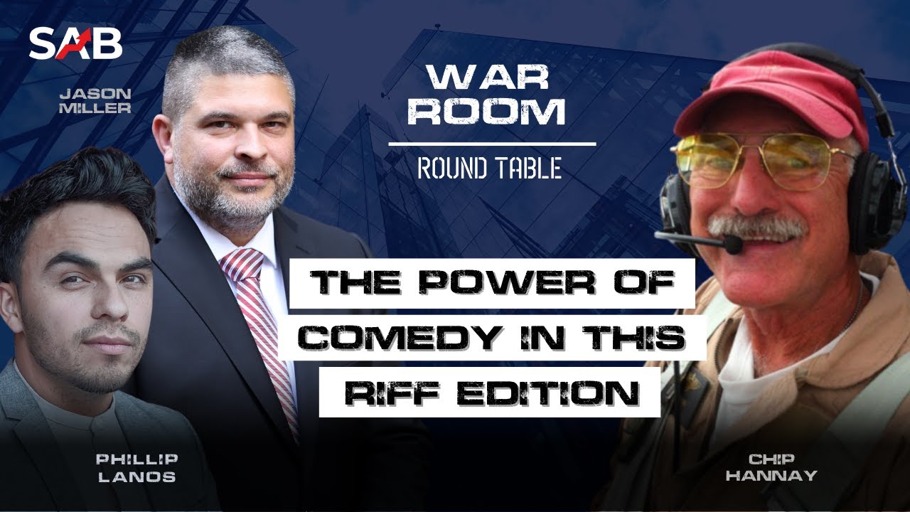 Author Chip Hannay Shows us the Power of Comedy in This Riff Edition ...