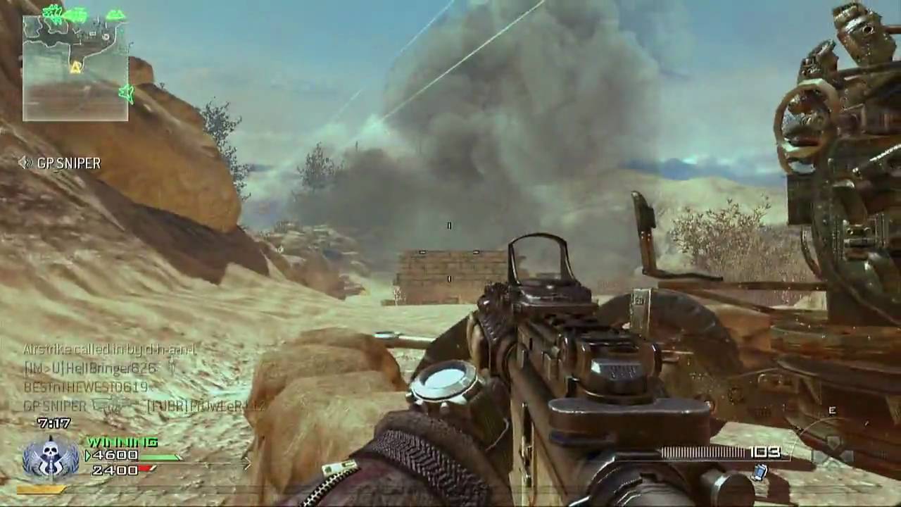 Modern Warfare 2 -Afghan- COD:MW2 PS3 BlackMagic Intensity Pro - YouTube