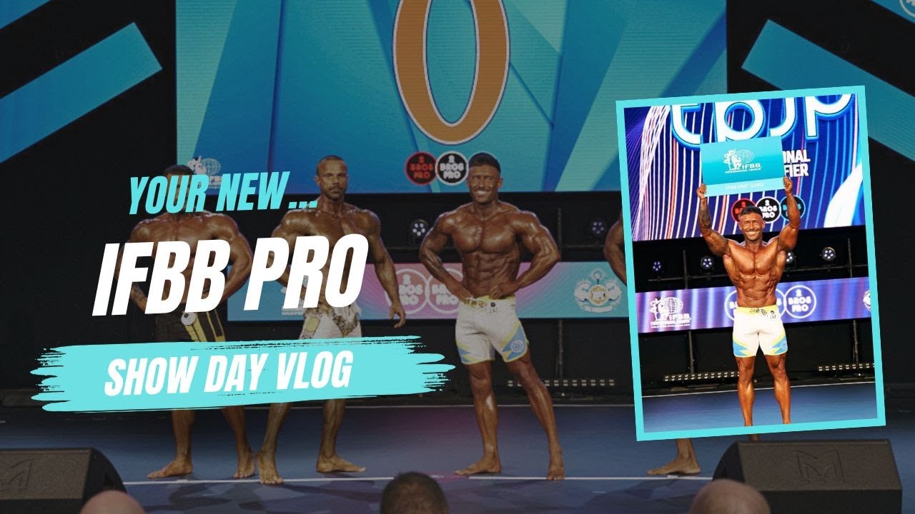 Overall Champion & New IFBB Pro Landon Knight | Show Day Vlog - YouTube