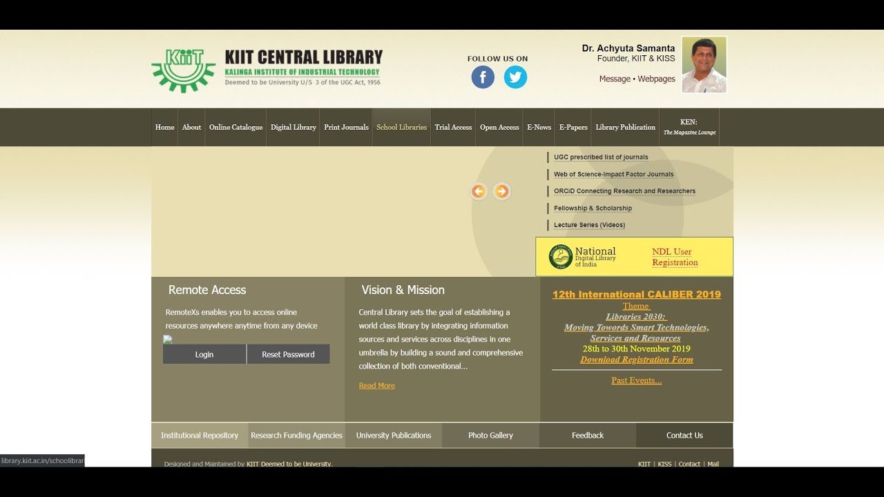 How to download previous year question paper from KIIT Central Library ...