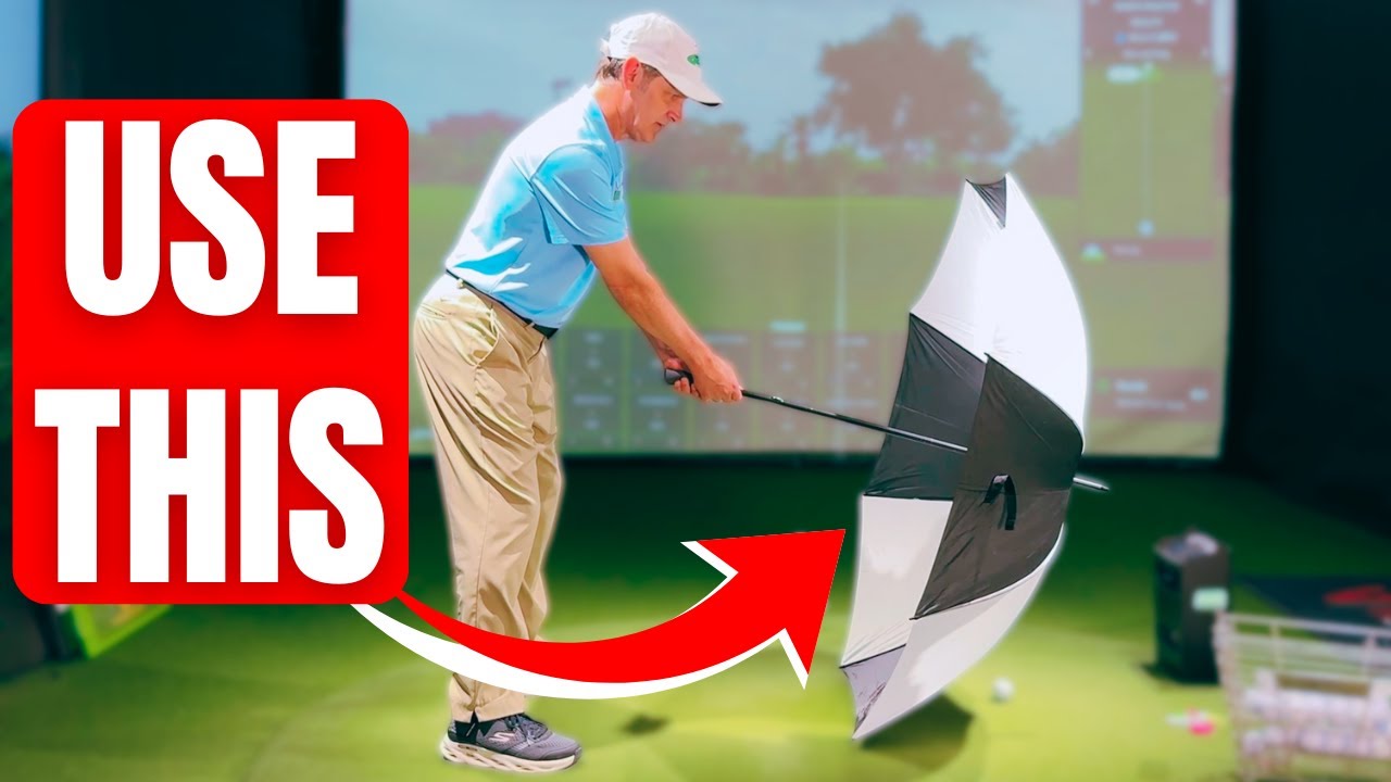 Perfect ON PLANE Golf Swing In SECONDS (Unique & EASY Drill) - YouTube