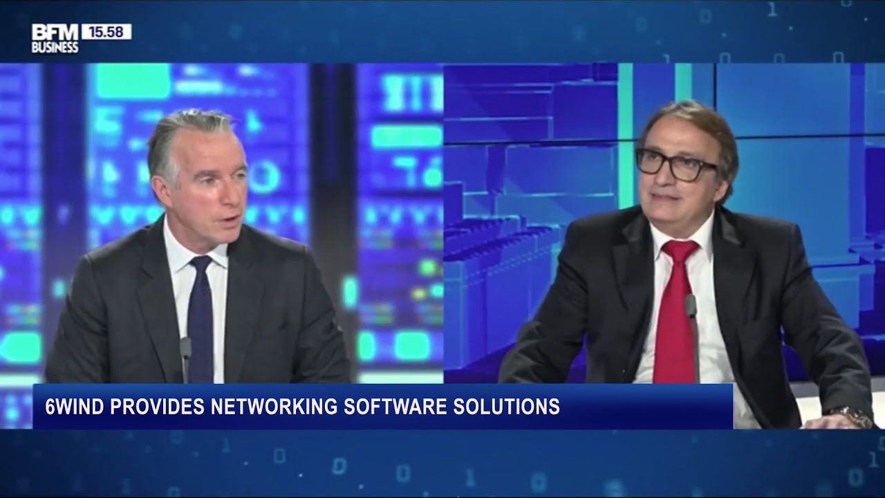 Julien Dahan, CEO, 6WIND talks to BFM Business about the 5G Revolution ...