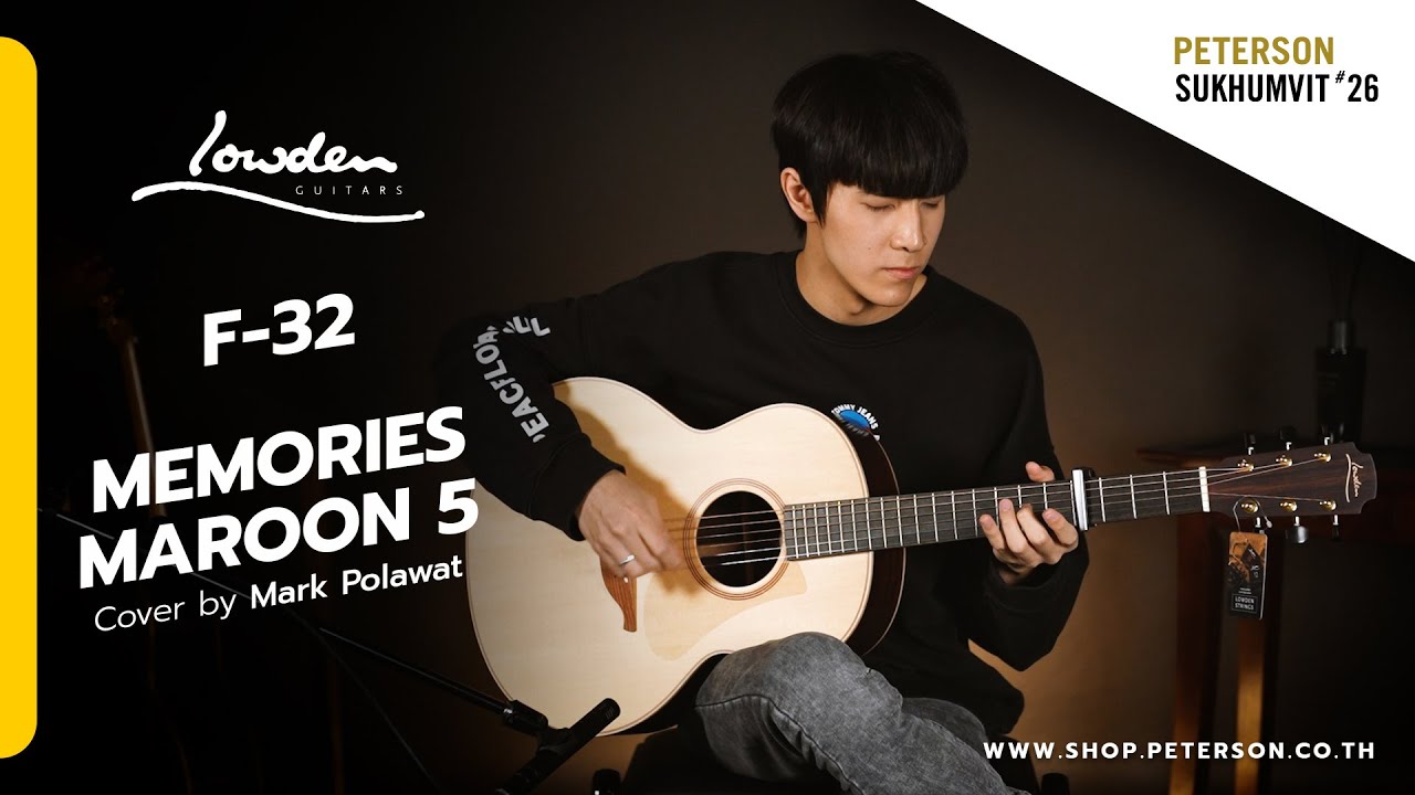 Lowden F-32 / Memories Cover by Mark Polawat - YouTube