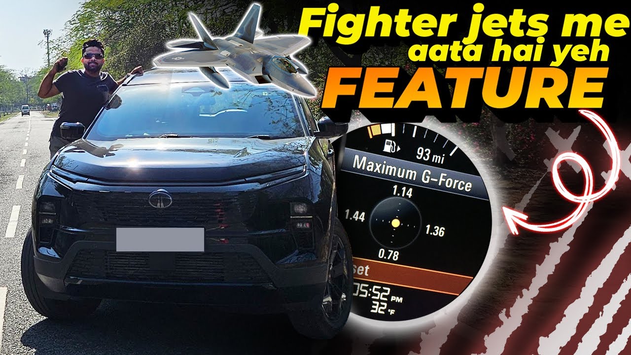 How G-Force Meter Works in TATA Safari? - YouTube