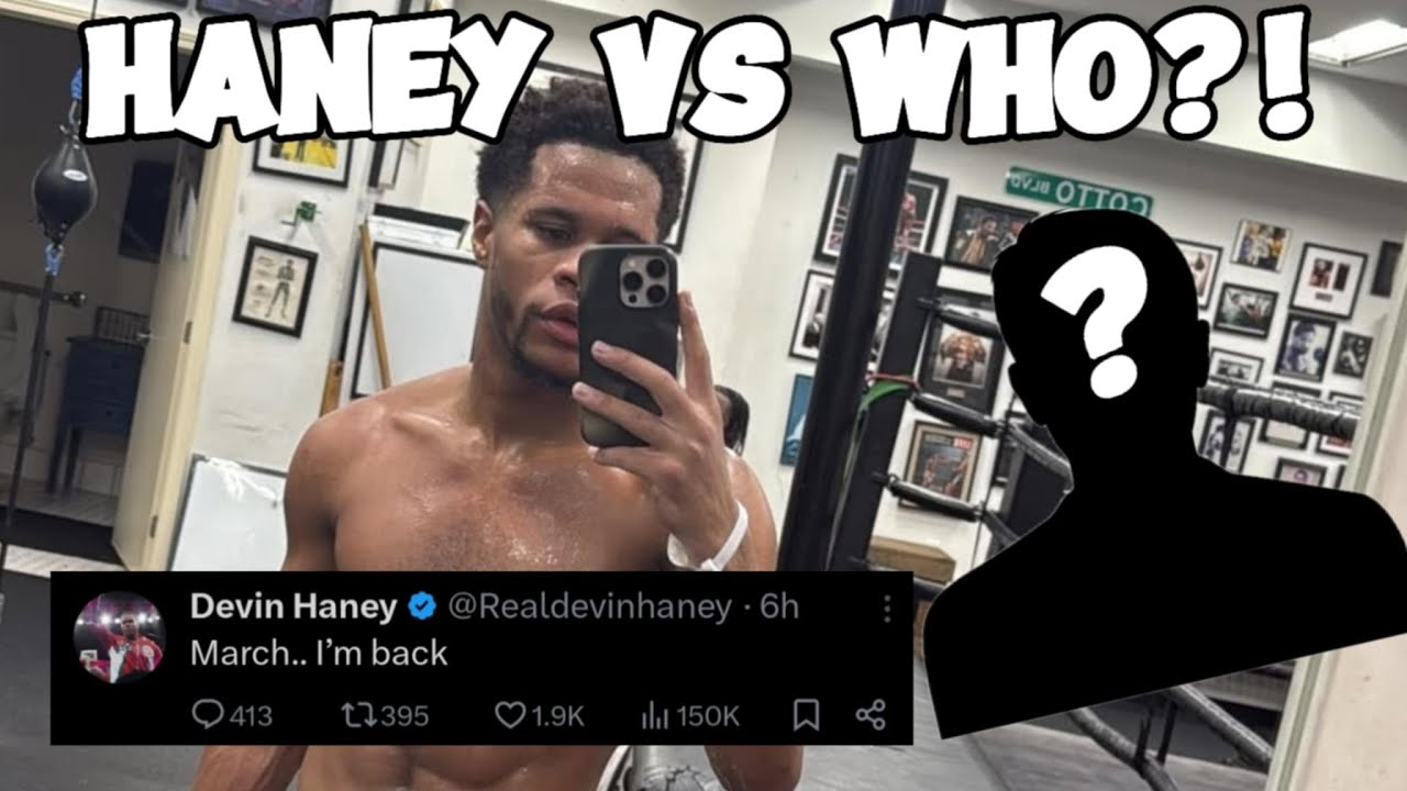 WHO will DEVIN HANEY fight NEXT?!👀🤔 #BOXING #devinhaney - YouTube