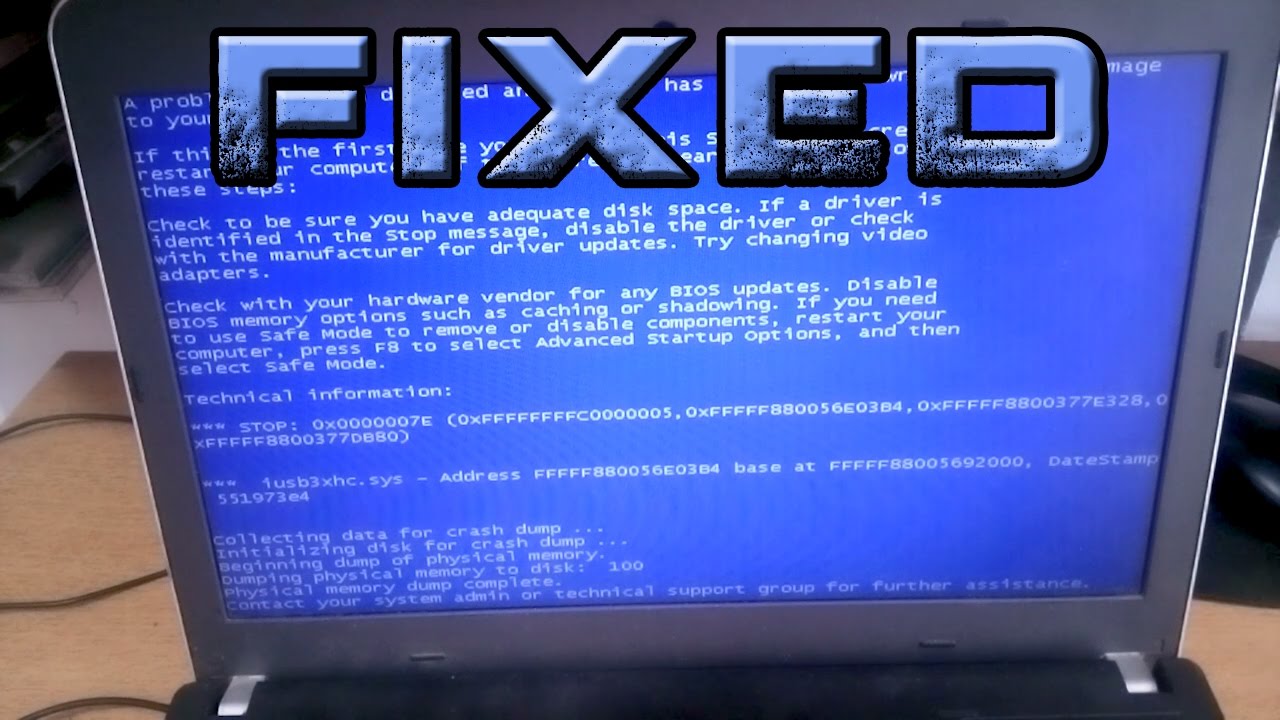 How To Fix Bluescreen On Startup [FIXED] [WINDOWS] - YouTube