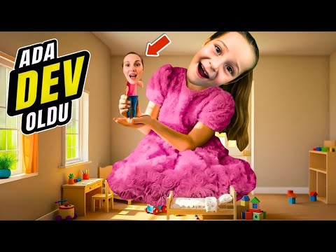 DEV OLDUM ANNEM BABAM ŞOK OLDU!ADA DEV OLDU EVE SIĞAMIYOR !