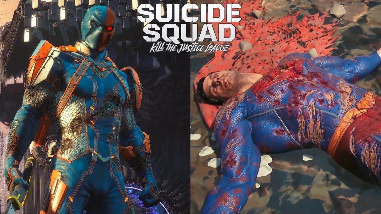 Deathstroke Kills Superman - Suicide Squad Kill The Justice League (4K ...