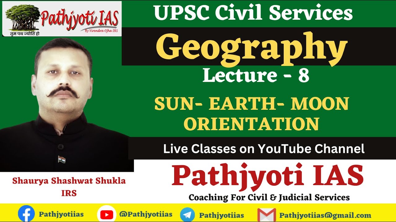Geography lecture 8 || SUN- EARTH- MOON ORIENTATION - YouTube
