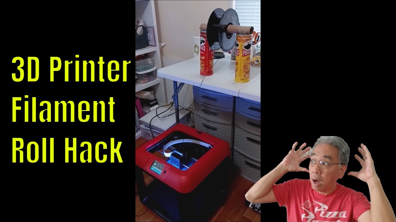 3D Printer Filament Roll Hack - YouTube