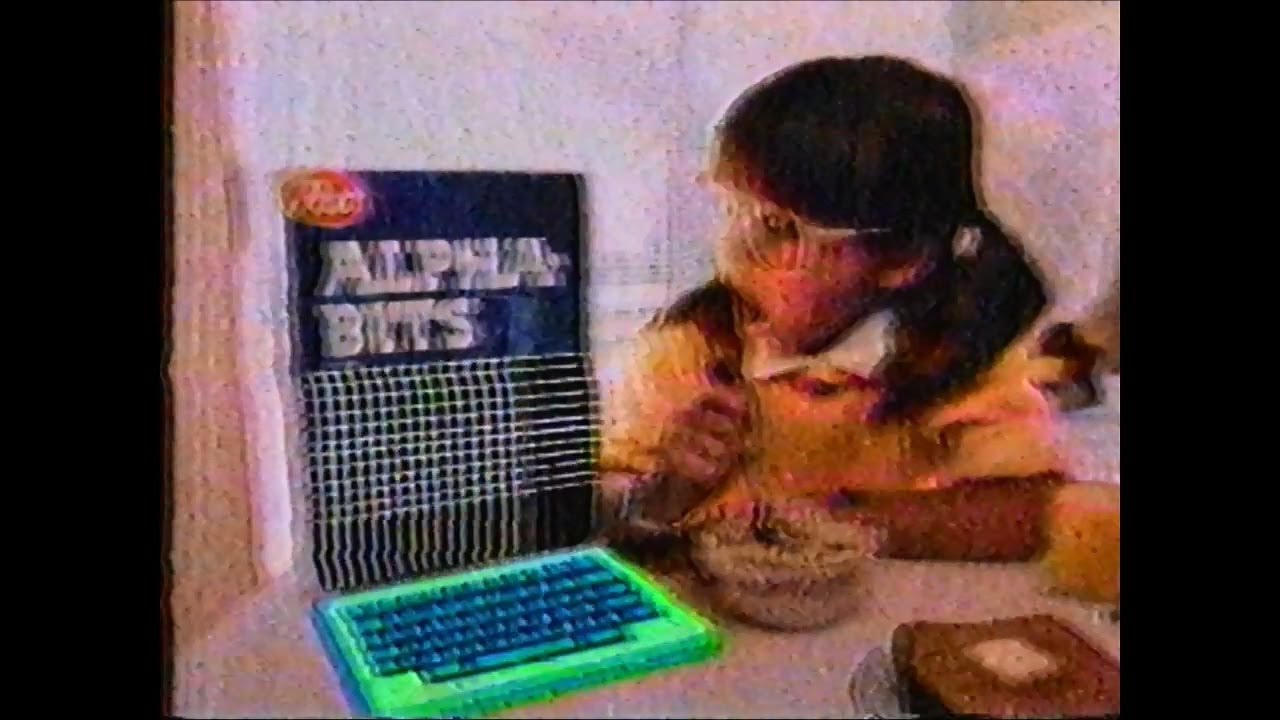 Alpha-bits cereal by Post commercial from ~1985 - YouTube