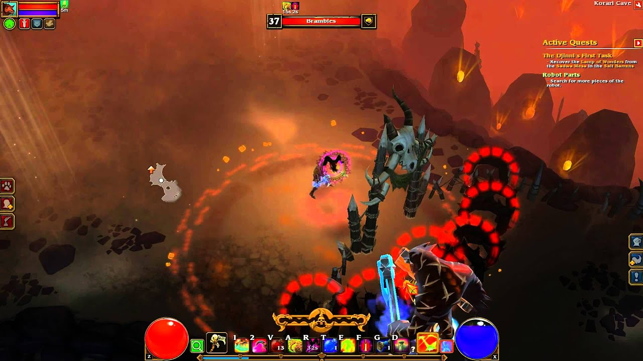 Torchlight 2 Outlander VH build (Elite) EP18 Aruk The Cruel - YouTube