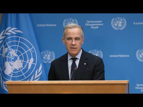 Prime Minister Carney delivers remarks on the margins of the 81st United Nations General Assembly