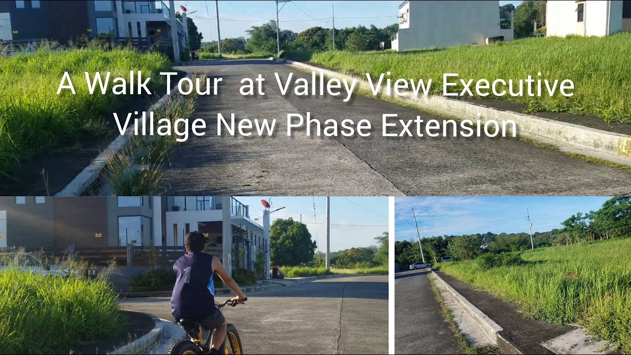 A Walk Tour at Valley View Executive Village New Phase Extension - YouTube