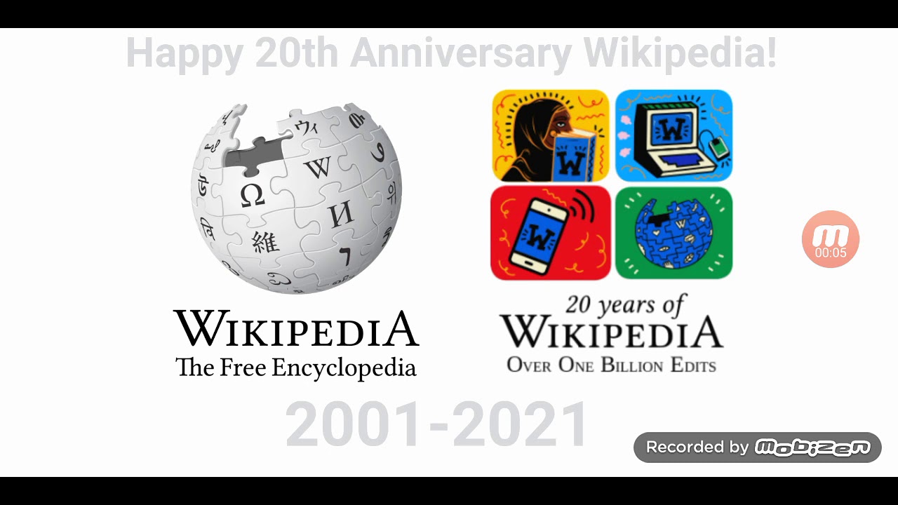 A Drawing I Made For Wikipedia's 20th Anniversary - YouTube