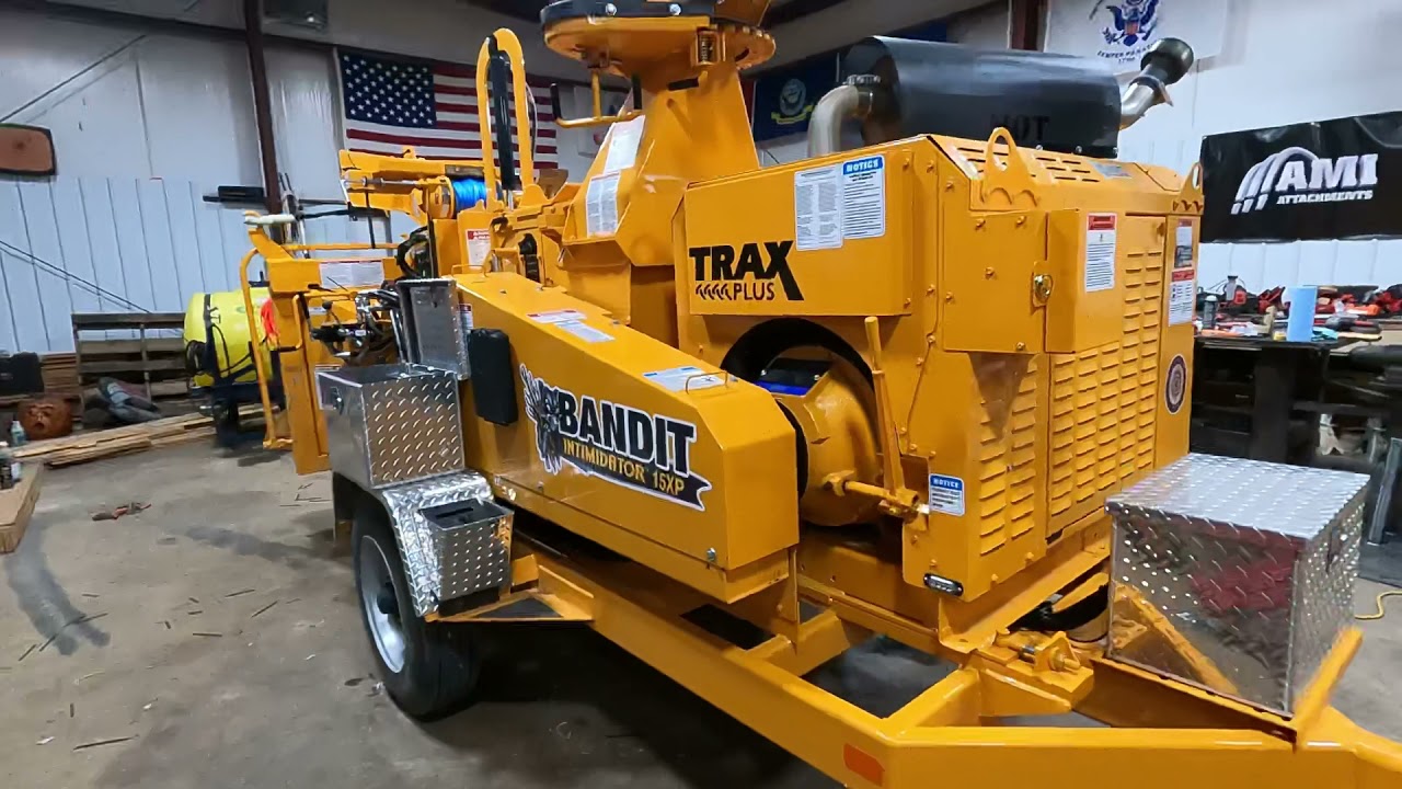 Improvements on the Bandit wood chipper & I named it - YouTube