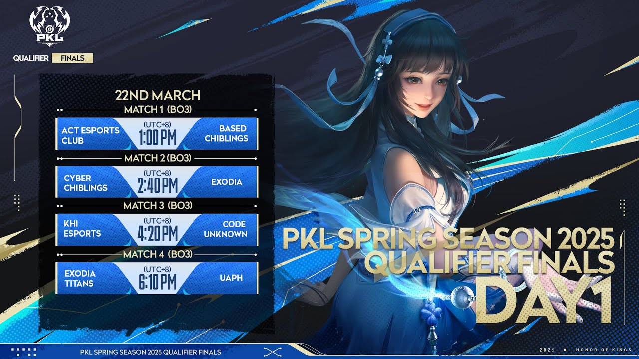 PKL Spring 2025 — Qualifier Finals — Day 1 - YouTube