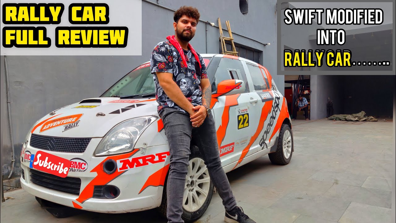 RALLY CAR FULL REVIEW | SWIFT MODIFIED INTO RALLY CAR 😱 - YouTube